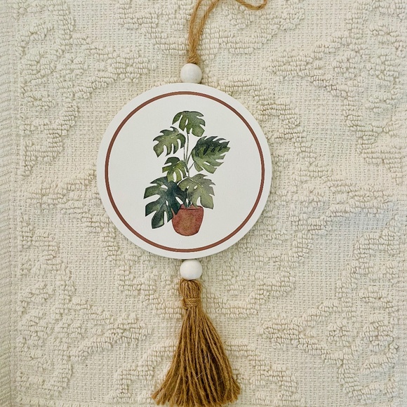 Hobby Lobby | Accents | Monstera Plant Hanging Patio Decor | Poshmark